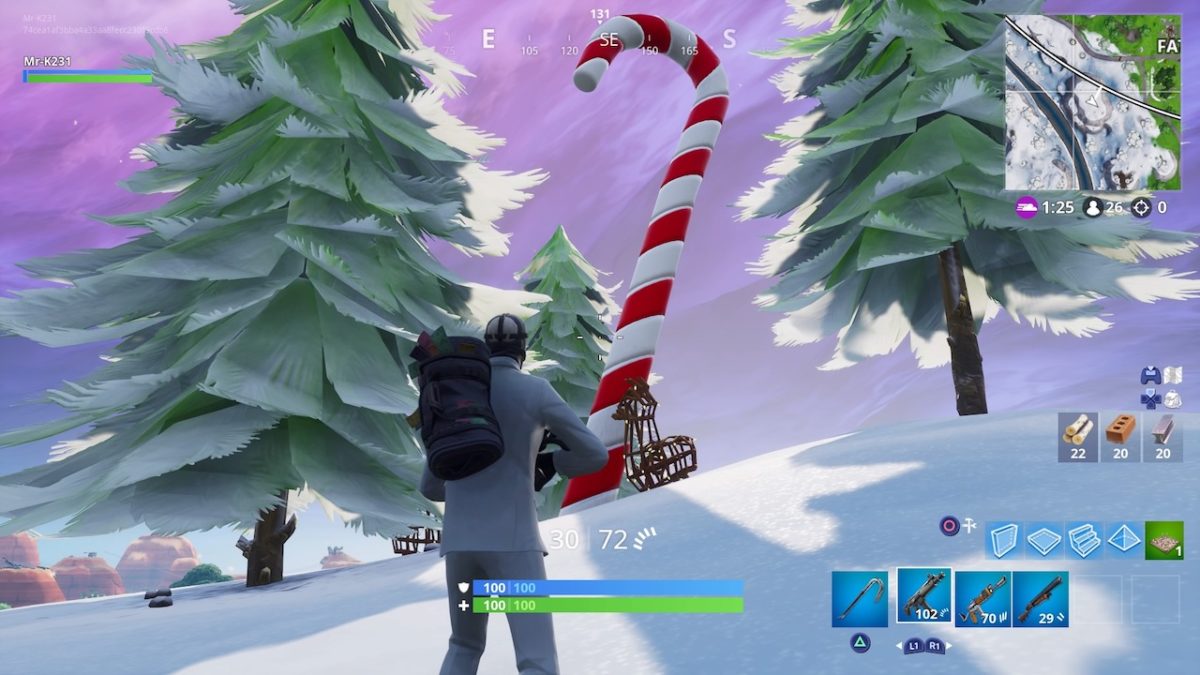 Fortnite: All 4 Candy Cane Locations - Softonic