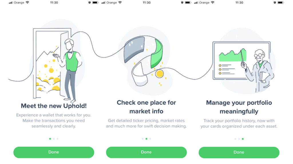 The Uphold app: a world of money in your hand - Softonic