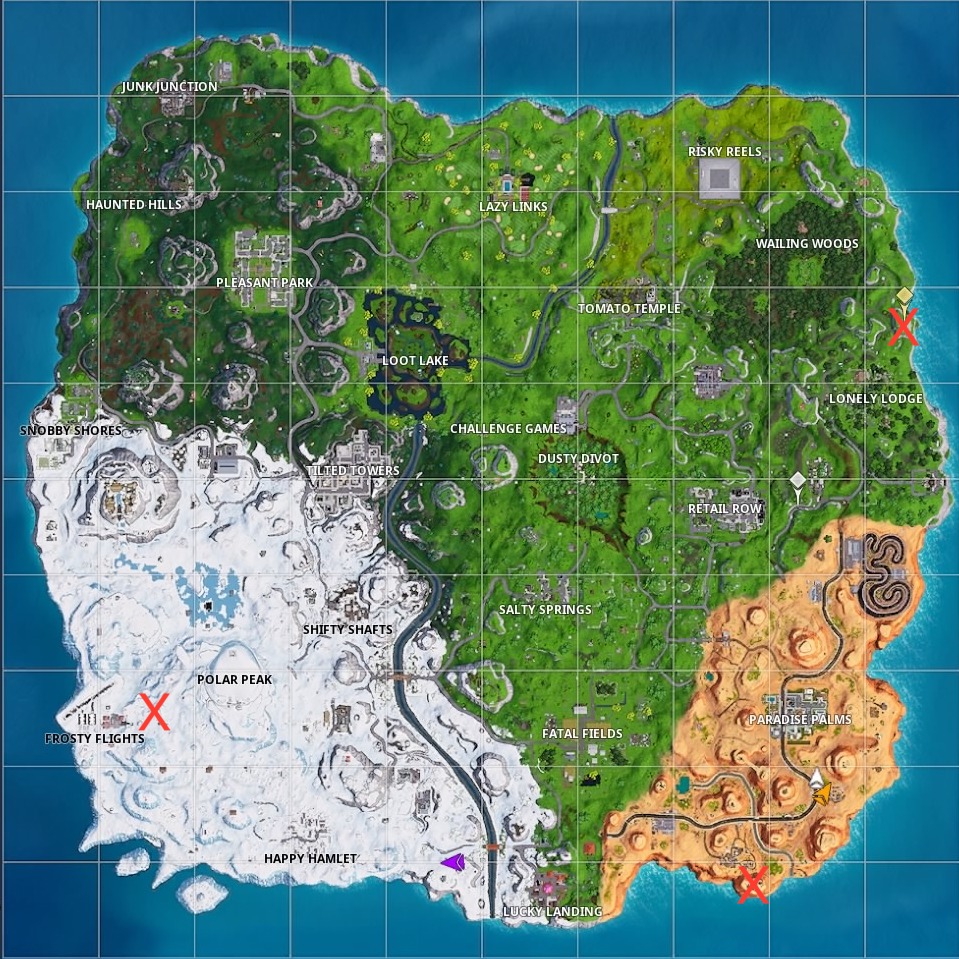 Fortnite S7: “Dance on a Crown of RVs” challenge guide (with map ...