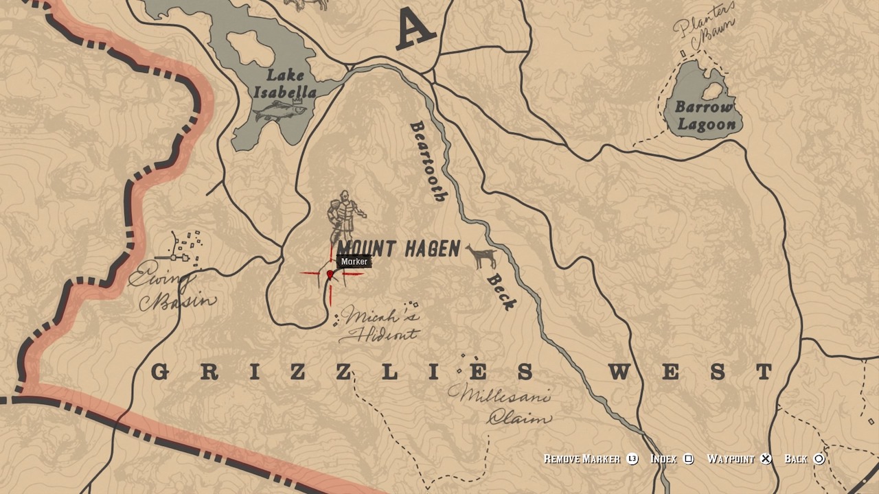 Red Dead 2: maps to all rock carving locations - Softonic