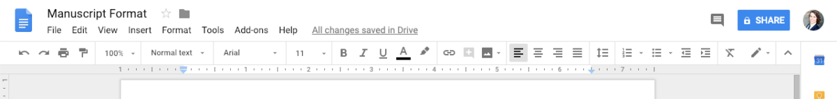 How to prepare a novel in manuscript format using Google Docs - Softonic