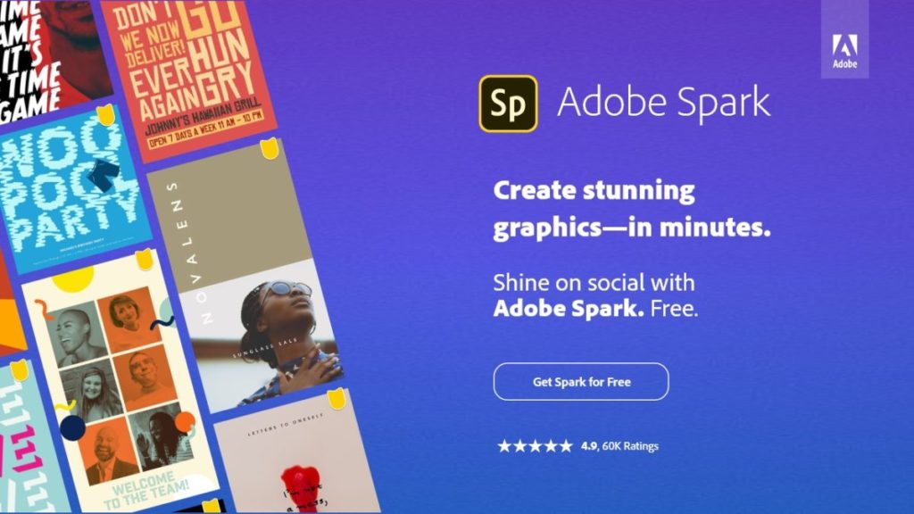 Adobe Spark: Finally! An easy-to-use powerful graphics program - Softonic