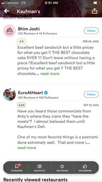 Guide to using Zomato - Softonic