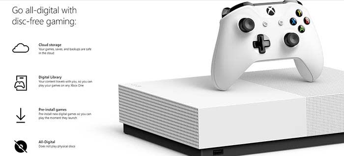 GameStop killer: Microsoft announces Xbox without a disk drive - Softonic