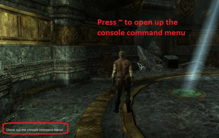 Nylon Dimostrare Lutto Skyrim Console Commands Leather Strips Coperta Grande Universo Molto