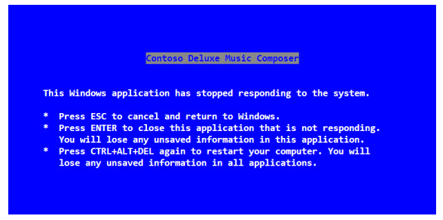 Windows: il testo del Blue Screen of Death è di Steve Ballmer - Softonic