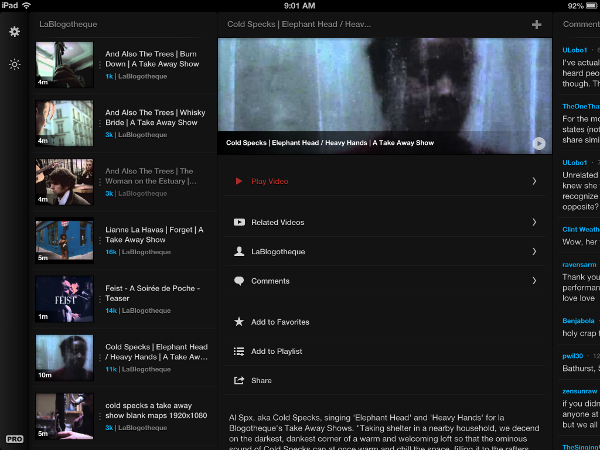 YouTube op je iPad met iOS 6, dankzij Jasmine - Softonic