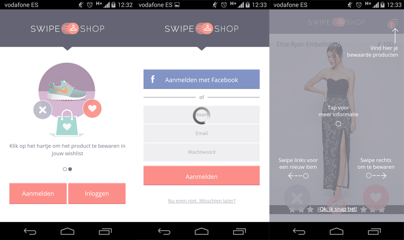 Beste Nederlandse app: Swipe & Shop - Softonic