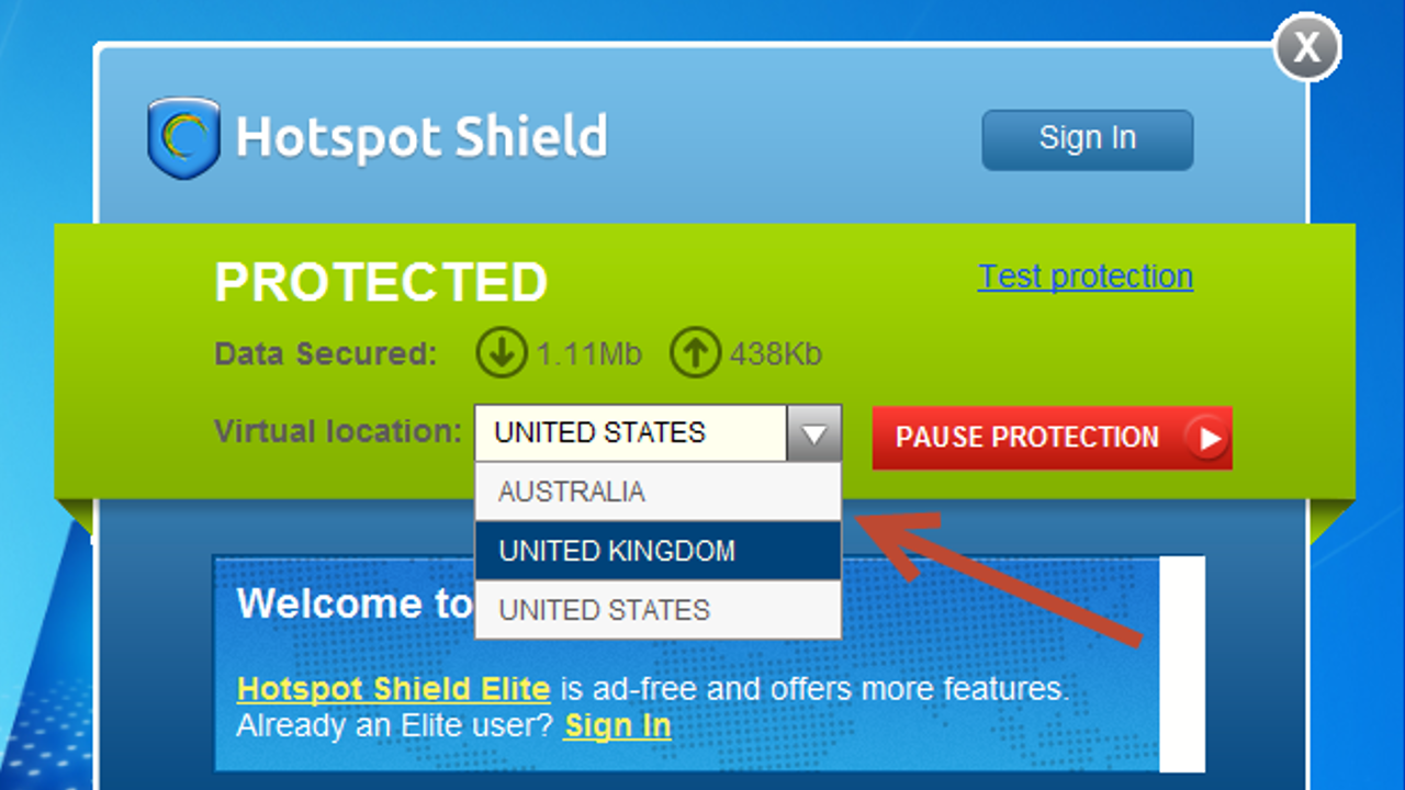 Windows で Hotspot Shield を使用する方法 - Softonic