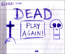 Game em Flash: Notepad Invaders - Softonic