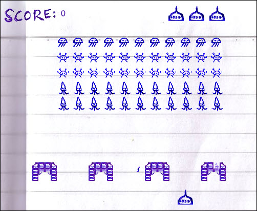 Game em Flash: Notepad Invaders - Softonic