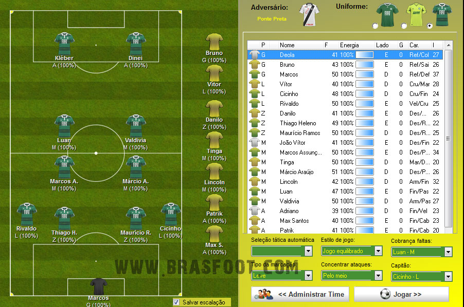 Novidades do Brasfoot 2012 - Softonic