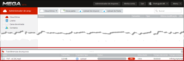 Mega: como subir um arquivo sem complicações - Softonic