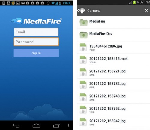 MediaFire chega ao Android com 50GB de armazenamento grátis - Softonic