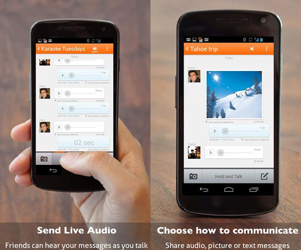 Voxer Walkie-Talkie PTT estreia alertas de novas mensagens - Softonic