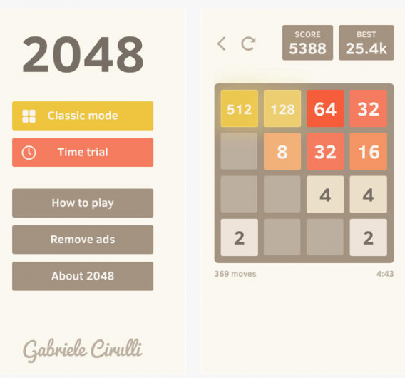 2048 chega aos smartphones e tablets - Softonic