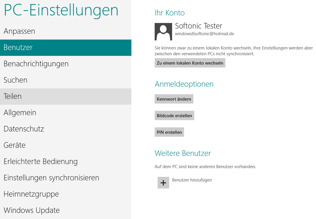 Windows 8 Guide: Das neue Windows 8 Control Panel - Softonic