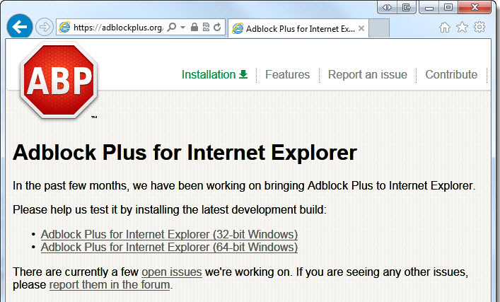 Adblock Plus: Jetzt auch im Internet Explorer ohne Werbung surfen ...