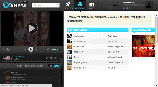 Musik-Streaming auf Deutsch – So funktioniert Ampya - Softonic