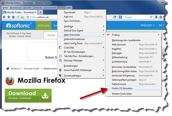 Firefox OS: Das neue mobile Betriebssystem auf PC oder Mac testen ...