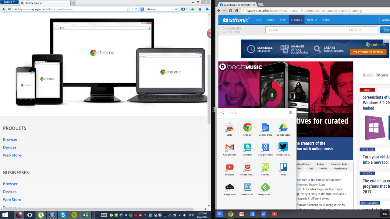 Chrome-Browser für Windows 8: Komplettversagen von Google! - Softonic