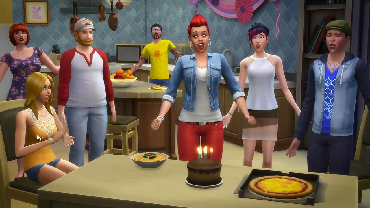 Die Sims 4: Video zeigt Spielszenen mit Bau-Modus und Interaktion der ...