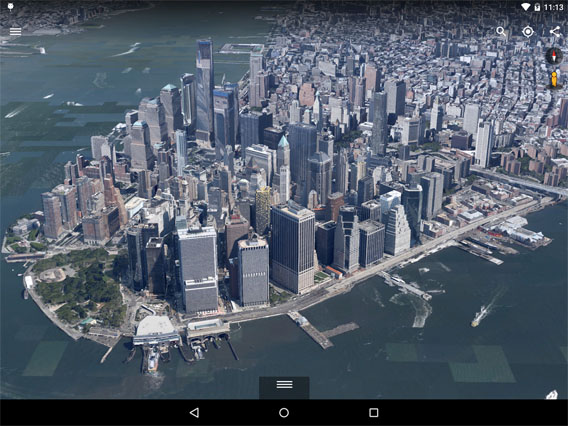 Google Earth für Android erhält eine bessere 3D-Darstellung und ...