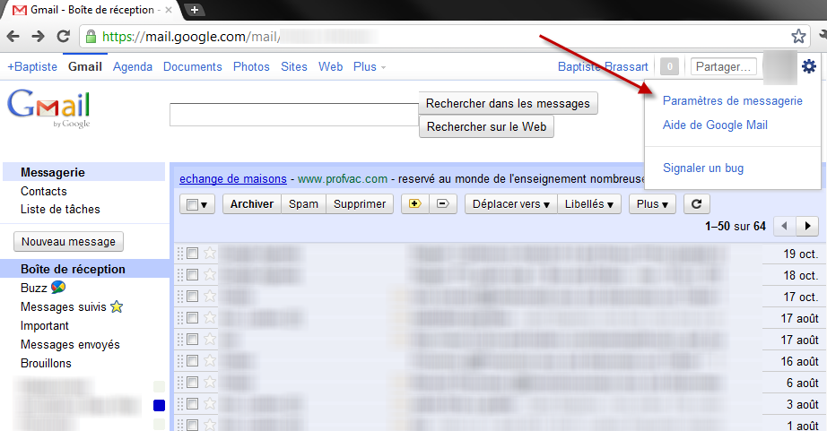 Comment activer le nouveau look de Gmail - Softonic