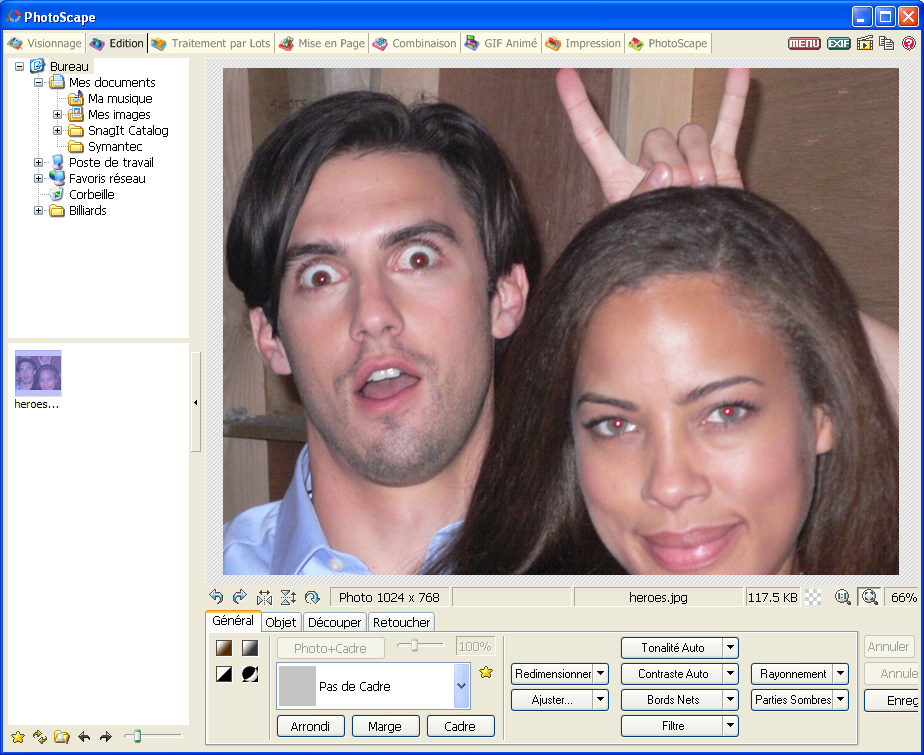Enlever les yeux rouges sur une photo - Softonic