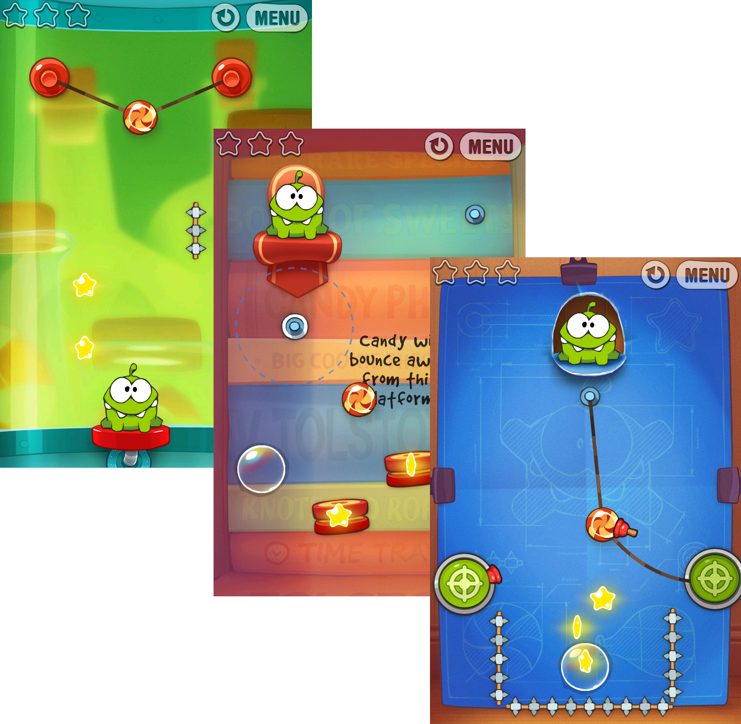 Cut the Rope est de retour avec Cut the Rope:Experiments - Softonic
