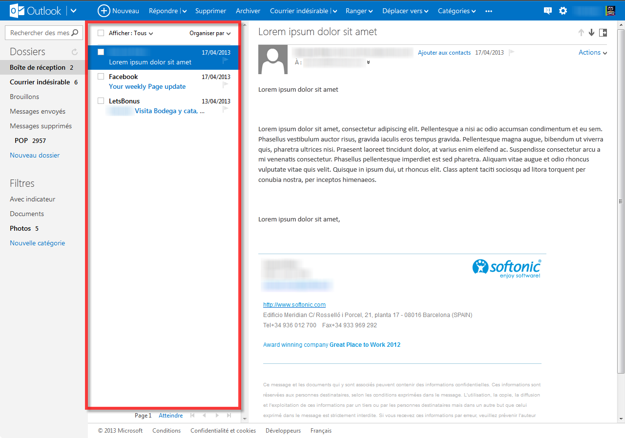 Guide Outlook.com: comment se connecter et lire ses e-mails ? - Softonic