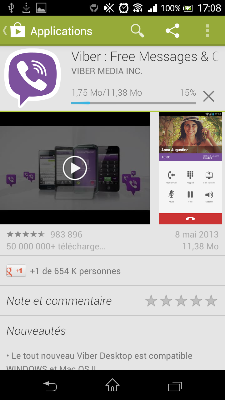 Installer Viber: comment installer Viber sur Android [Vidéo] - Softonic
