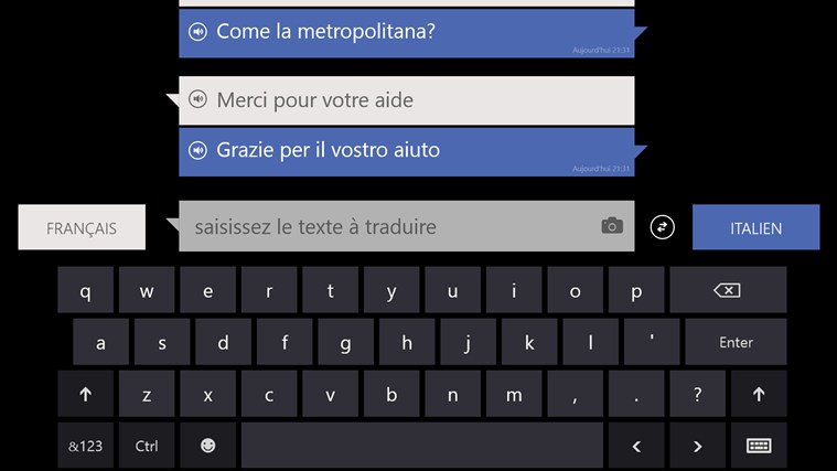Windows 8: Microsoft lance son appli Bing Translator - Softonic