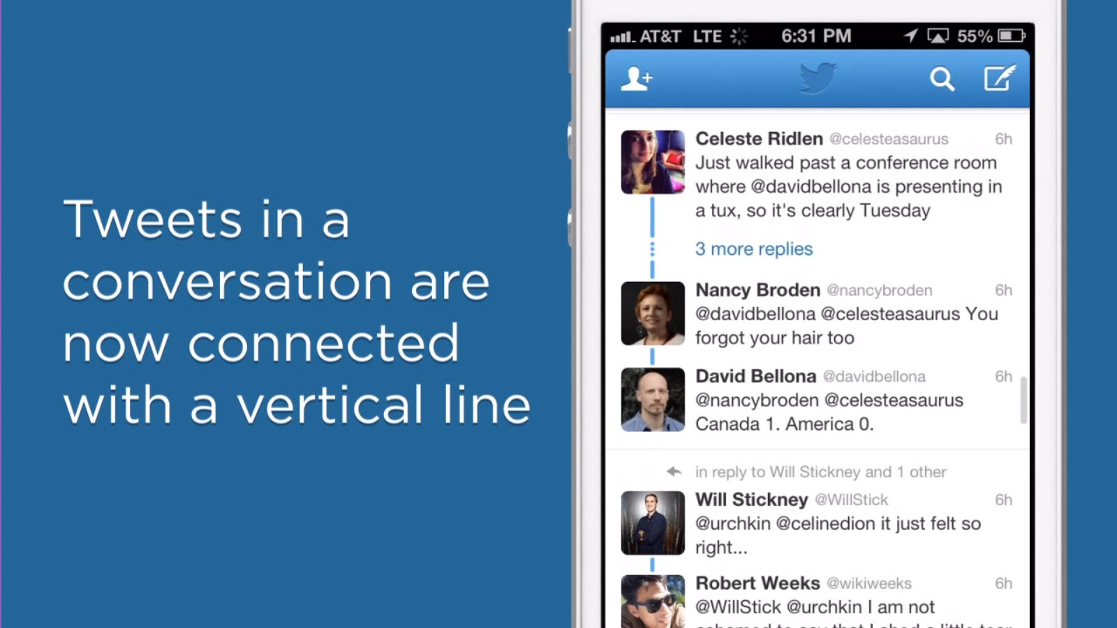 Twitter sur iOS et Android: un nouveau look pour les conversations ...