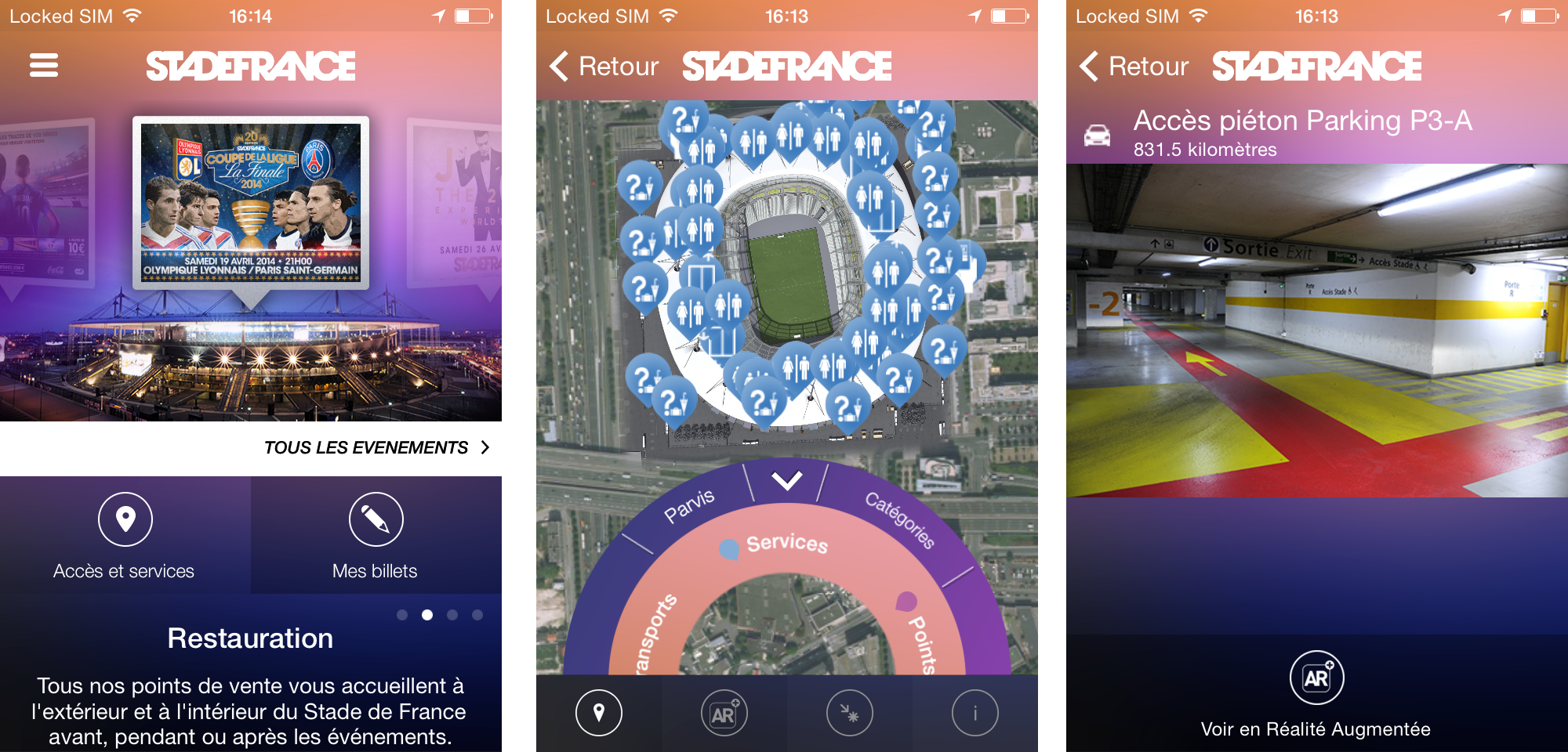 App du jour : découvrez et visitez le Stade de France avec son ...