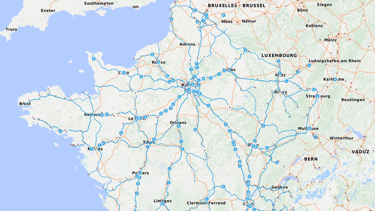 App du jour : géolocalisez les trains en temps réel grâce à SNCF Maps ...